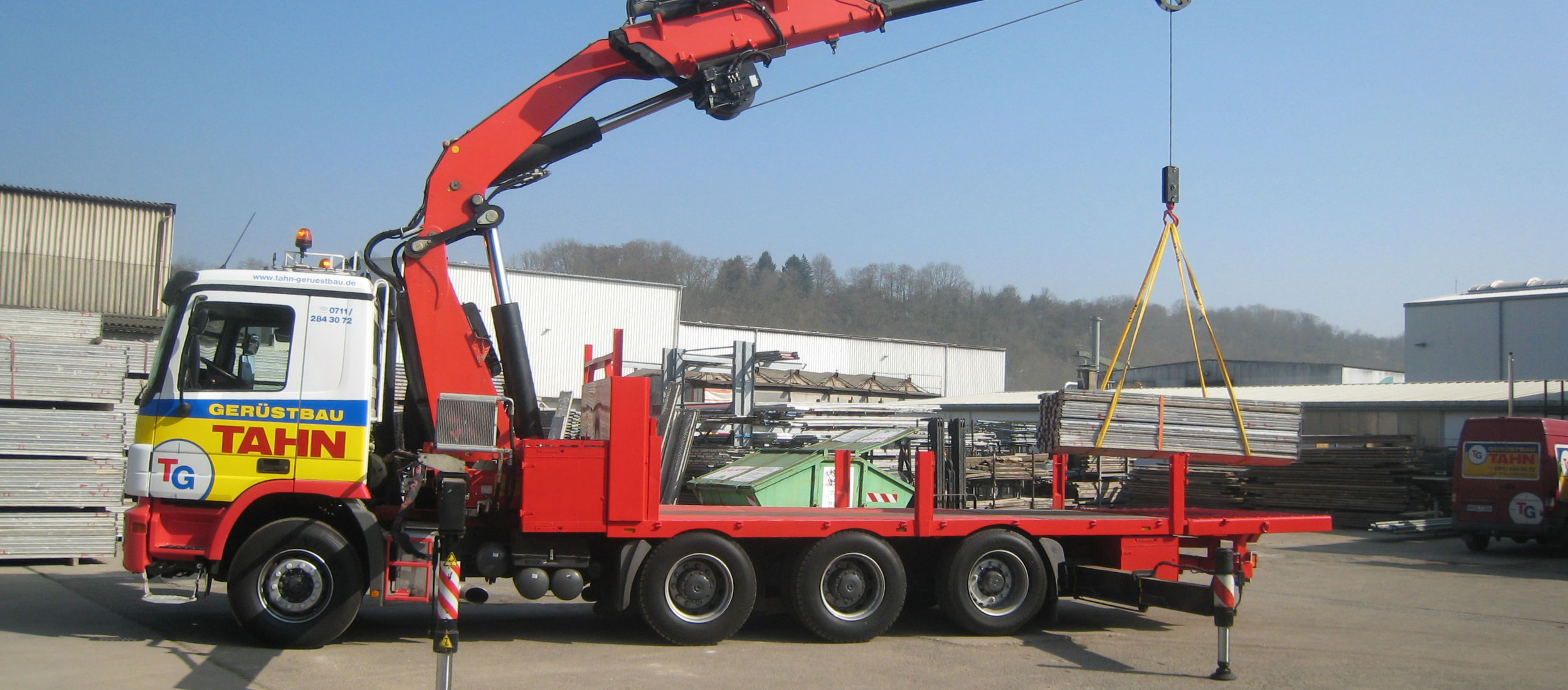 Gerüstbau Tahn - Mobilkran